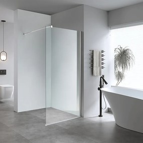 BPS-koupelny Sprchová zástěna Walk-in HYD-WI07 110 chrom - bez vaničky