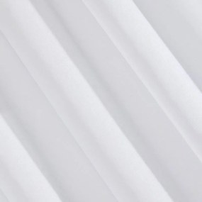 Bílá záclona na pásce ARGE 140x270 cm