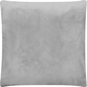 Gözze Premium Cashmere-Feeling Dekokissen 50 x 50 cm (stříbrná)