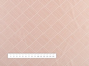 Biante Teflonový čtvercový ubrus Milano TF-048 - světle růžový 120x120 cm