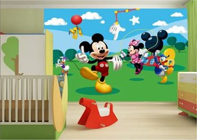 AG Design Čtyřdílná obrazová fototapeta Mickey mouse FTD 0253, rozměr 360 x 254cm