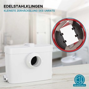 Přečerpávací stanice Wiltec – 450 W, 7,5 m, bílá (62138)