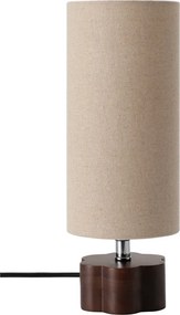 Hnědá/béžová lněná stolní lampa (výška 33,5 cm) Joline – Ellos Home