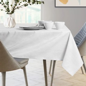 Sada ubrusu a běhounu na stůl AmeliaHome VESTA 115x300+35x300 cm bílá