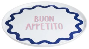 Butlers VACANZA Talíř na pizzu "Buon Appetito" 31 cm