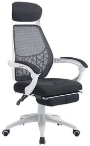 Kancelářská židle Adema černá/bílá