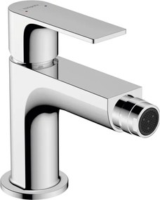 Hansgrohe Rebris E, páková bidetová baterie s odtokovou soupravou s táhlem, chromová, HAN-72211000