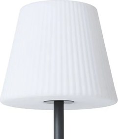 RED R12420 BOSANOVA 120 stojanová bílé PVC/antracitová 230V E27 25W IP65 - RED - DESIGN RENDL