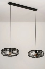 Závěsné designové svítidlo nad stůl Mayor Nero Duo