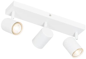 Moderní stropní svítidlo bílé 3 -světelné nastavitelné - Jeana
