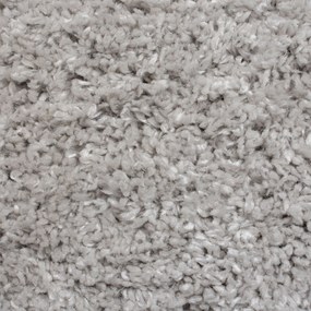 Flair Rugs, Běhoun Shaggy Teddy Grey, 60x230, šedá, dětský pokoj