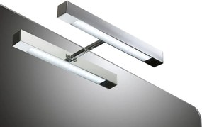 Aqualine Aqualine, VERONICA LED nástěnné svítidlo, 6 W, 300x30x115 mm, chrom, E26891CI