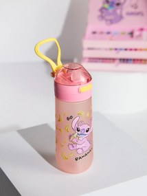 Sinsay - Láhev na pití s držadlem a brčkem Lilo & Stitch - vícebarevná