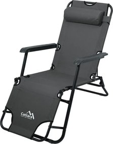 Lehátko Cattara COMFORT antracit [638678]