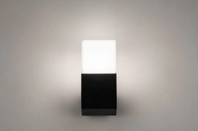 Venkovní designové nástěnné LED svítidlo Costa Rey Black Plus