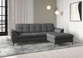 XXXLutz ROHOVÁ SEDAČKA, textil, tmavě šedá Sit & More - Sedací soupravy - 000144013353