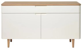 Bílá komoda Amalfi (36352231), 140 cm
