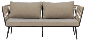 BLOOMINGVILLE Zahradní pohovka PAVONE 174 cm béžová 82064371