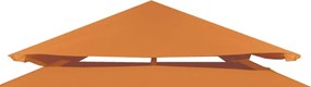 vidaXL Nepromokavá náhradní střecha na altán 310g/m² 3x3m [44782] Barva: Cihlová