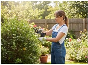 GEKO Akumulátorové nůžky 21 V, 2×2,0 Ah - JOHN GARDENER