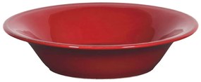 CÔTÉ TABLE Kameninová miska Constance Rouge, červená barva, keramika