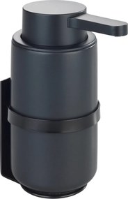 Dávkovač mýdla WOYA, černý, nástěnný, 250 ml, WENKO
