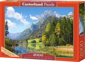 Castorland 200832 Puzzle Útočiště v Alpách / 2000 dílků / od 9 let
