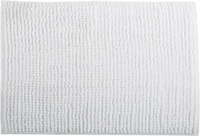 MSV CHENILLE koupelnová předložka 60 x 90 cm bílá / mikrovlákno / prot