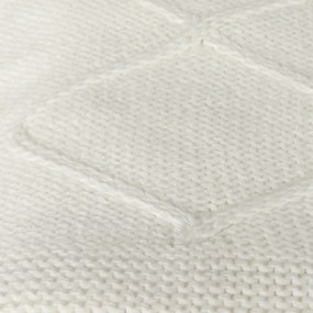 Bílá dětská deka s příměsí bavlny Homemania Decor Baby Baby, 90 x 90 cm