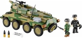 COBI 2288 II WW Sd. Kfz 234/3 Stummel, 1:35 / 438 kostek / 2 figurky /