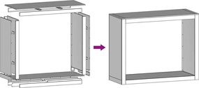 vidaXL Stojan na palivové dřevo 100 x 40 x 80 cm nerezová ocel [850976] Barva: Ocel/Černý