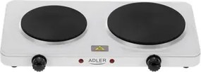 Adler AD 6520 bílá / Vařič / 2500W / 185 mm + 155mm plotna