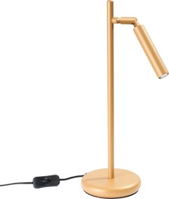 Sollux Lighting Stolní lampa PASTELO zlatá