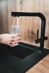 kielle Wimeo - Dřezová baterie s filtrační funkcí | matná černá