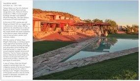 GALISON Oboustranné puzzle Frank Lloyd Wright: Taliesin a Taliesin Wes