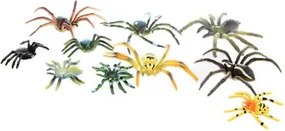 ORION Figurky pavouci mix / 10 ks / plast / 6 cm / od 3 let