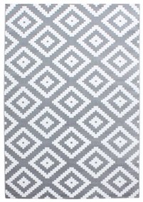 Kusový koberec Plus 8005 grey 80 x 300 cm