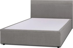 Postel Fro Pik 160x200 s roštem, úložným prostorem Mono 246, šedá