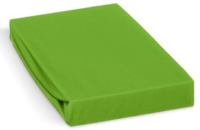 Polášek jersey prostěradlo 90x200cm, tmavě fialové