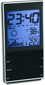 TFA 35.1102.01 černá / Meteostanice / vnitřní teplota a vlhkost / MAX-
