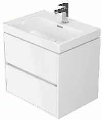 Cersanit - Crea skříňka pod umyvadlo 60cm, bílá lesklá, S924-003