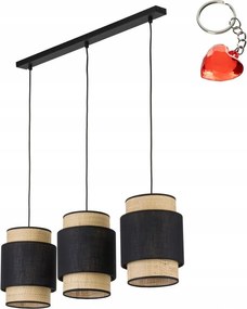 Závěsná lampa Boho New Černá 5658 Tk Lighting