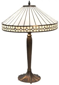 Stolní lampa Tiffany Small Diamand – 40x58 cm