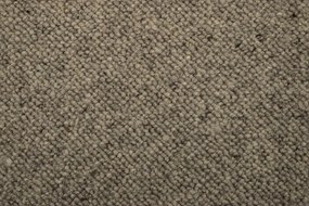 Kusový koberec Alfawool 40 - hnědý (bordura)
