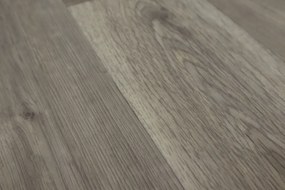 IVC Commercial, PVC podlaha - lino Logitex Ultimate 55 Tavel T81, na míru, šíře 2m,4m, šedá, filc, chodba / předsíň