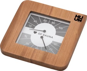 HUUM teploměr s vlhkoměrem do sauny TASA, Brown