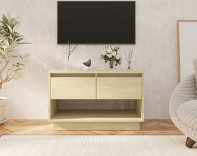 vidaXL TV skříňka 70 x 41 x 44 cm kompozitní dřevo [812975] Barva: Bílá