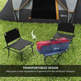 Kempinkový stan pro 5-6 osob, rodinný stan, přenosná taška, 4,55x2,2x1,8m, světle šedý/černý