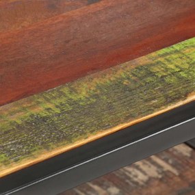 Konferenční stolek 60 x 60 x 35 cm masivní recyklované dřevo 321795