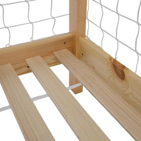 Montessori postel, přírodní/bílá/černá, 90x200, FUTAL Kondela 0000396832